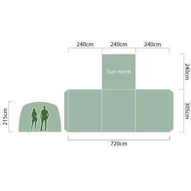 Galaxy Plus Family Dome Tent – SlumberTrek Brands NZ